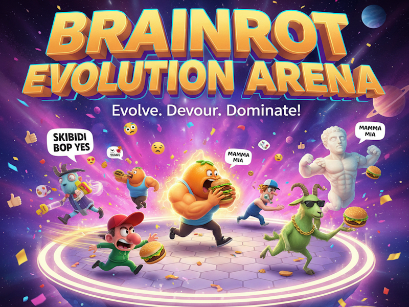 Brainrot Evolution Arena 🕹️ 在 SGameS 在线玩