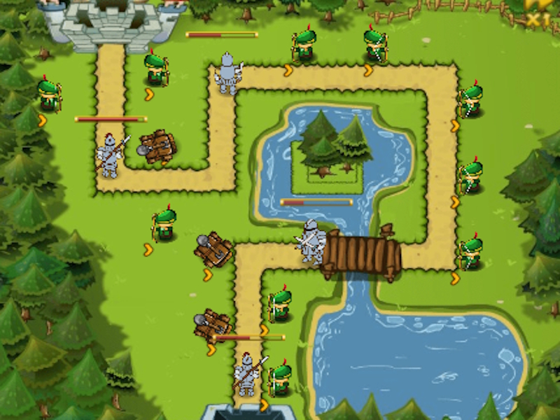 Medieval Castle Defense 🕹️ 在 SGameS 在线玩