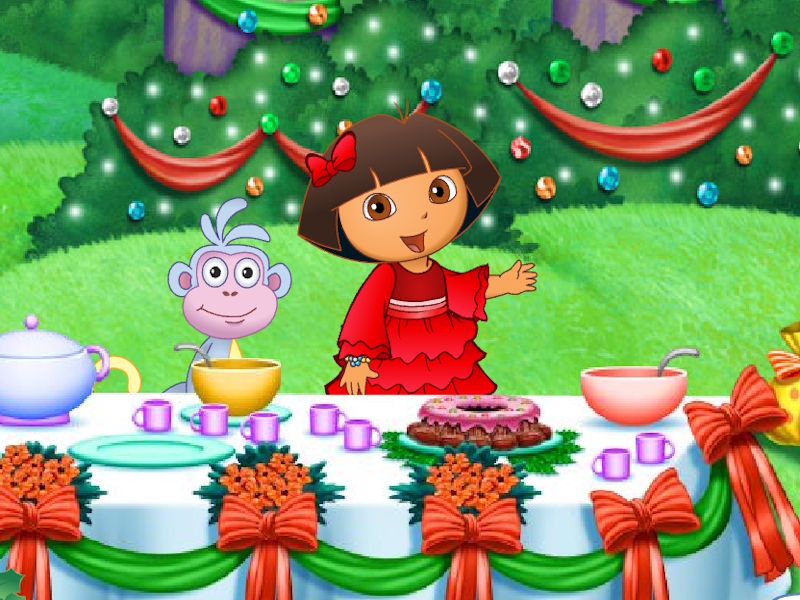 Dora The explorer Dora's Christmas Carol Adventure 🕹️ 在 SGameS 在线玩