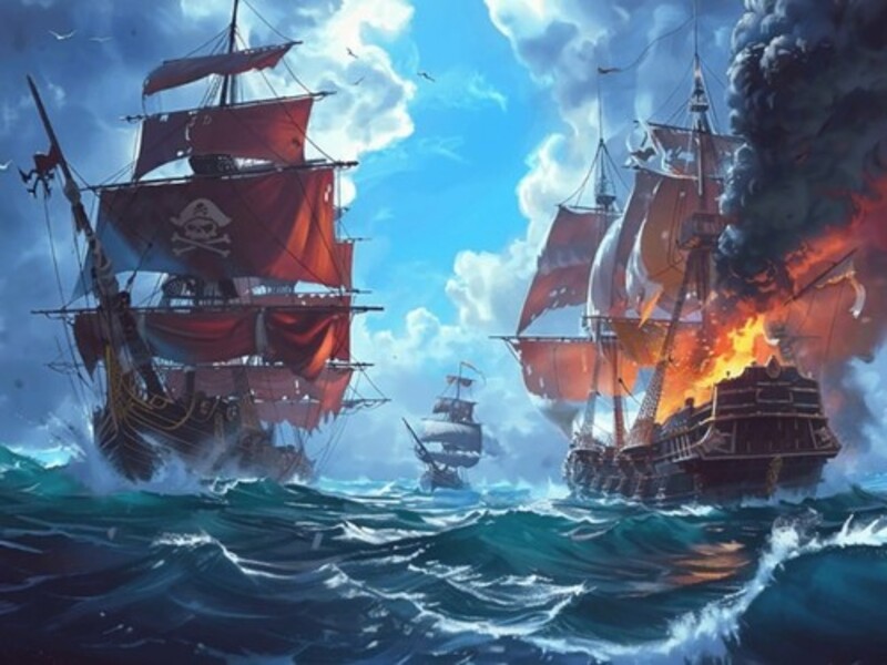 Pirate Ships: Build and Fight 🕹️ 在 SGameS 在线玩