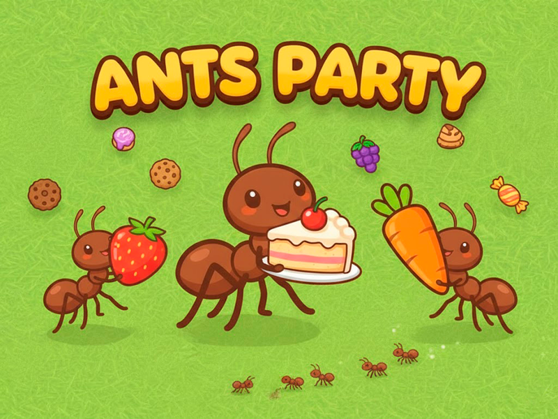 Ants Party 🕹️ 在 SGameS 在线玩
