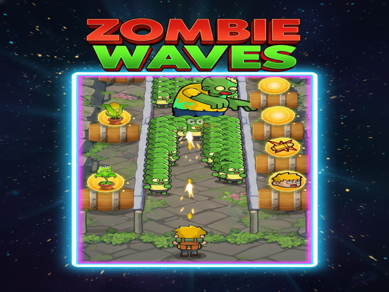 Zombie Waves 🕹️ 在 SGameS 在线玩